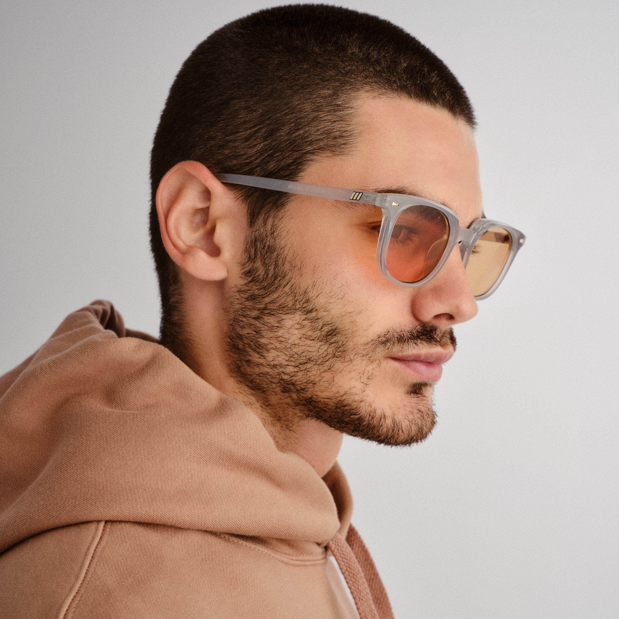 Le Resolu Cloud Uni-Sex Round Sunglasses | Le Specs