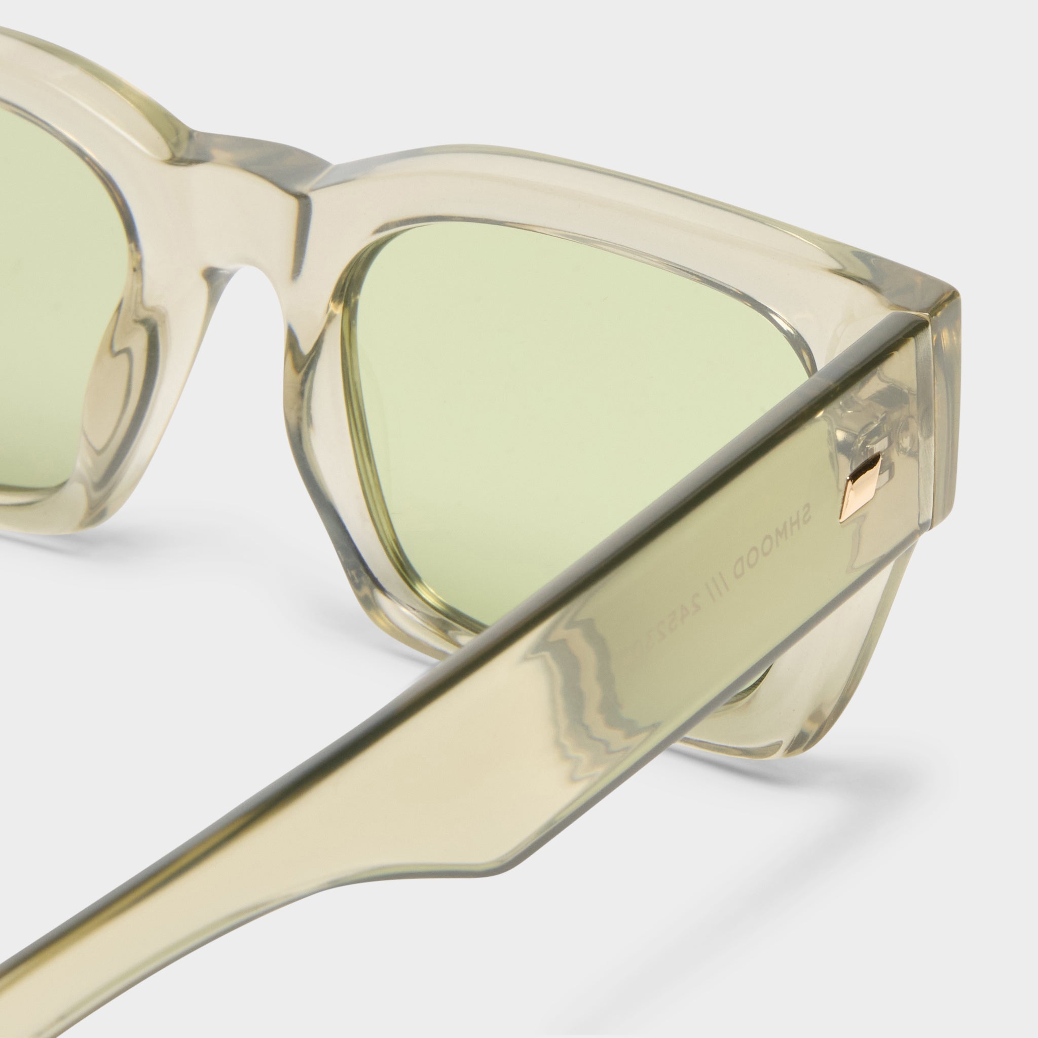 Shmood Eucalyptus Uni-Sex Rectangle Sunglasses | Le Specs – Le Specs INTL