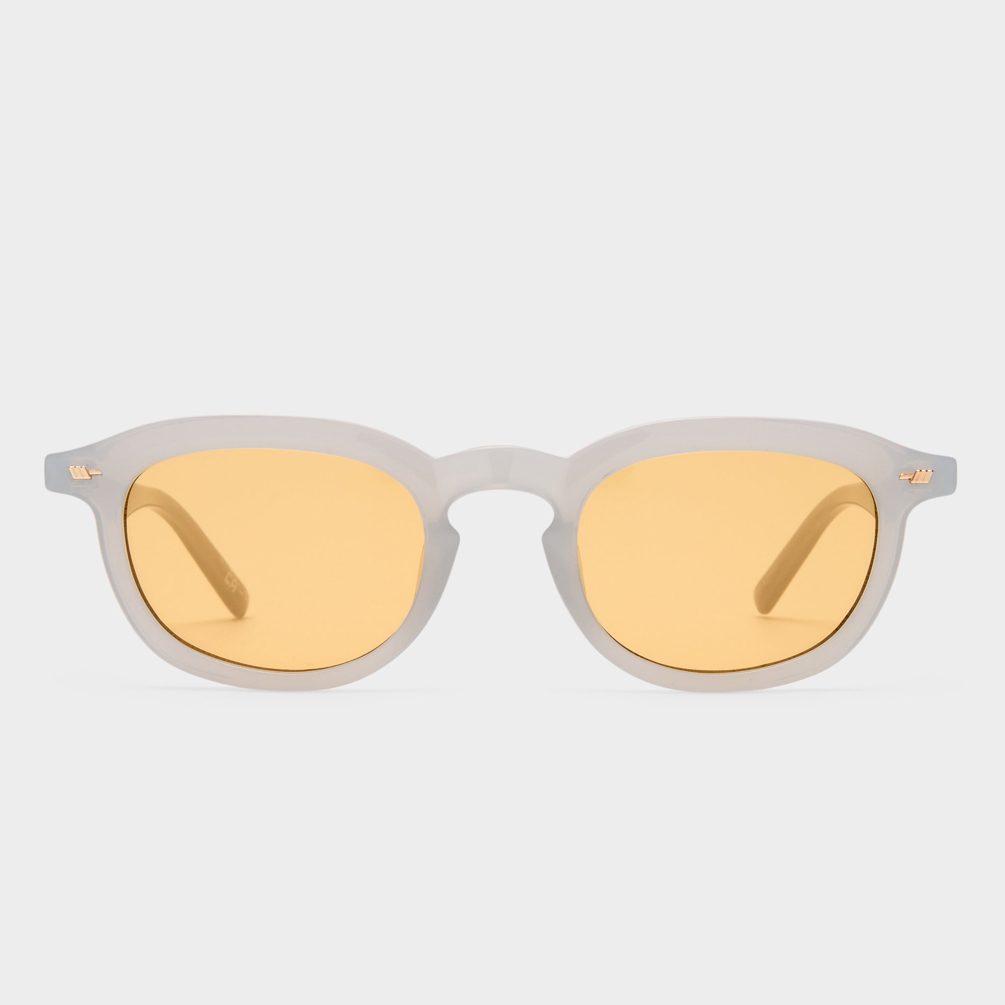 Heart Throb Mist Uni-Sex Round Sunglasses | Le Specs